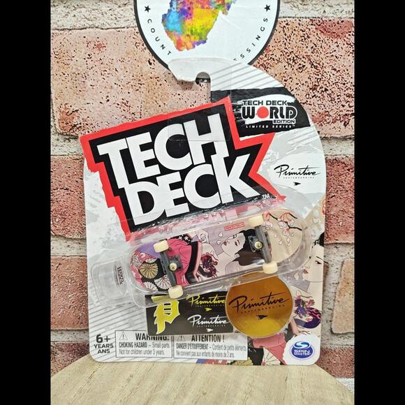 Toys | Tech Deck World Edition Limited Primitive Nick Tucker Geisha ...